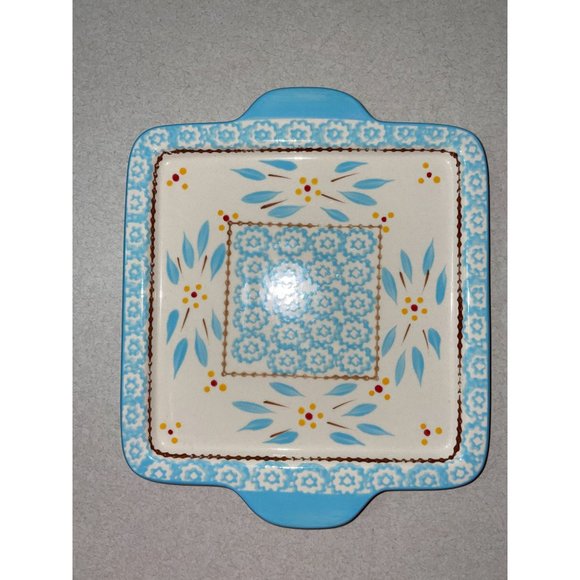 Temptations | Dining | Temptations Old World Ceramic Square Platter ...